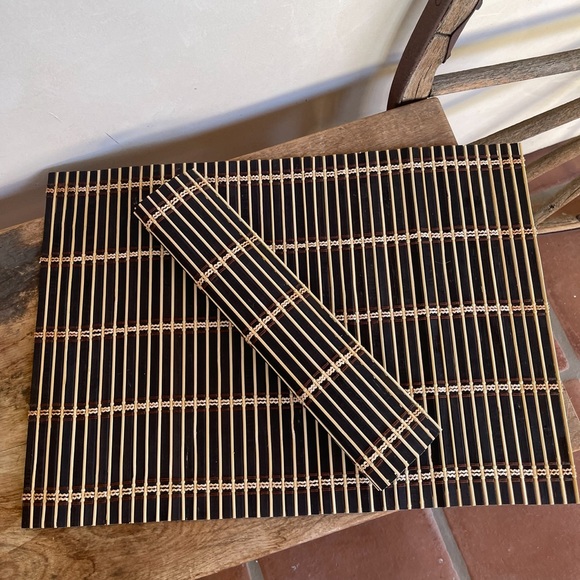 Hand Crafted | Accents | Mcm Tiki Bar Place Mats Decor Item Vtg 6s ...